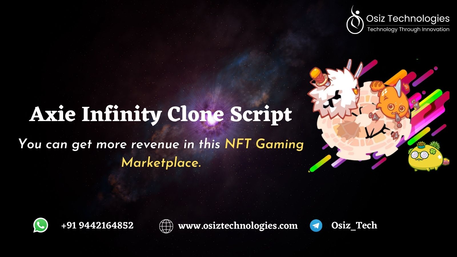 Develop an NFT based Blockchain Gaming platform Like Axie Infinity